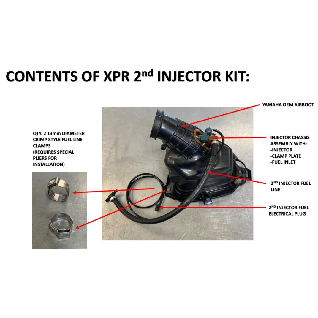 Yamaha YZ250F 2024-2026 2nd Injector kit (Please expect 1-2 weeks ...